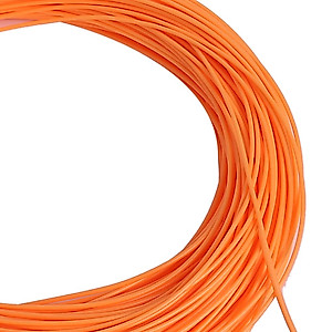 Kylebooker Floating 100FT Fly Fishing Line Weight Forward Design with Welded Loop (Orange, WF4F-100FT)