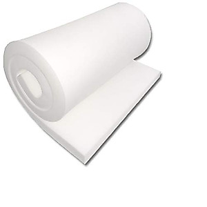 FoamTouch 2x24x95HDF Cushion & Upholstery Foam, 2x24x95, White