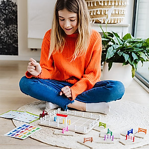 SmartGames Horse Academy Path-Building Game with 80 Challenges for Ages 7 to Adult