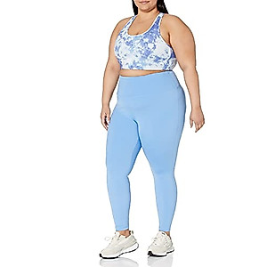 Amazon Essentials Women's Active Sculpt High-Rise Full-Length Legging (Available in Plus Size), French Blue, Small