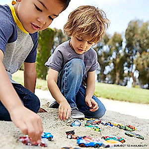 Hot Wheels Track Builder Straight Track with Car [Styles May Vary] & 10-Pack (Styles May Vary) [Amazon Exclusive]