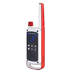 Motorola Solutions Red Cross T478 Talkabout White Rechargeable Emergency preparedness 35-Mile 2-Way Radio