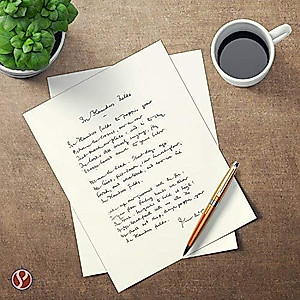 White Cardstock - For School Supplies, Kids Art & Crafts, Invitations, Business Card Printing | Extra Thick 100 lb Card Stock, 8.5 x 11 inch, Heavy Weight Hard Cover Stock (270 gsm) 50 Sheets Per Pack