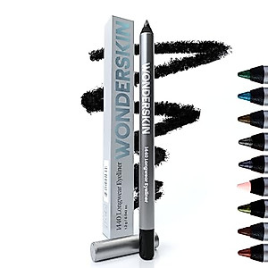 Wonderskin 1440 Longwear Eyeliner Black Eyeliner Pencil For Women Eye Makeup Waterproof Eyeliner Black Eye Pencil (Liquorice)
