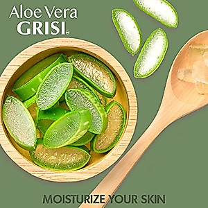 Grisi Aloe Vera Shampoo, Moisturizing Shampoo with Aloe Vera Extract, Paraben-Free, Hair Product for Soft and Shiny Hair, 2-Pack of 13.5 FL Oz each, 2 Bottles