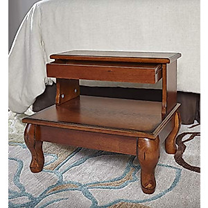 Powell Attic Cherry Bed Steps