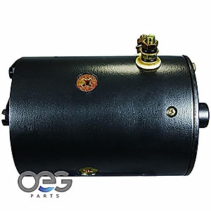 OEG Parts - Snow Plow Motor Compatible with Fisher & Western Horizontal Mounting 46-4175 4 Field Coils MUE6202A MUE6202AS 66503 21500