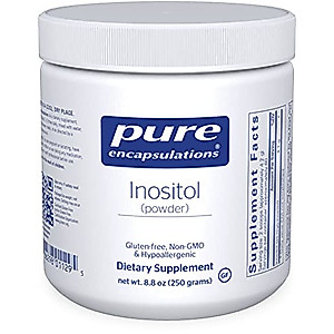 Pure Encapsulations Inositol (Powder) | Supplement to Support Energy, Nervous System, and Ovarian Function* | 8.8 Ounces