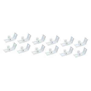 IMIKEYA 12 Pcs Bracket Blind Fixer Track Window Hardware Horizontal Blinds Wand Hook Venetian Blind Tilt Hook Vertical Blind Repair Window Covers for Home Iron Curtain White Repair Parts