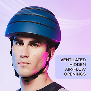 Closca Helmet Loop. Foldable Bike Helmet for Adults. Bicycle, Skateboard and Scooter Helmet. Award-Winning Helmet Design for Urban Cycling for Men and Women.