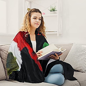 Metawu Grinch Blanket Merry Grinchmas Christmas Blanket 60”x50 Throw Fleece Blanket in Home Bed Sofa Chairs Dorm