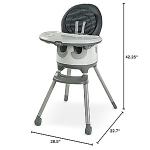 Graco Floor2Table 7 in 1 High Chair | Converts to an Infant Floor Seat, Booster Seat, Kids Table and More, Atwood