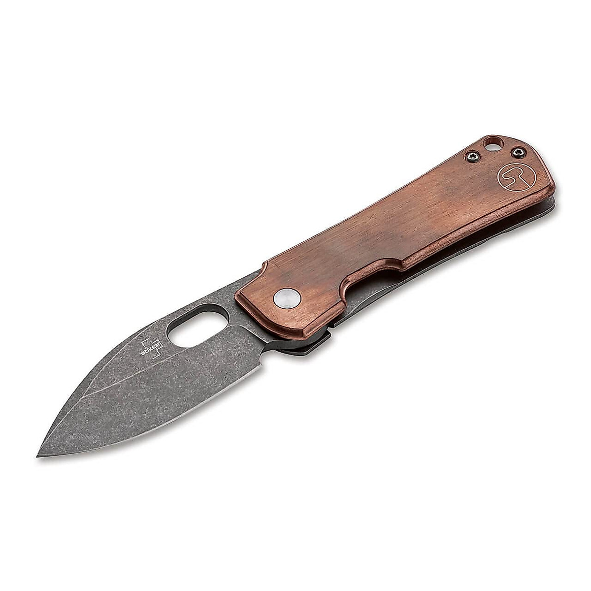 BÖKER PLUS Gust Copper Folding Knife, Designed by Serge Panchenko