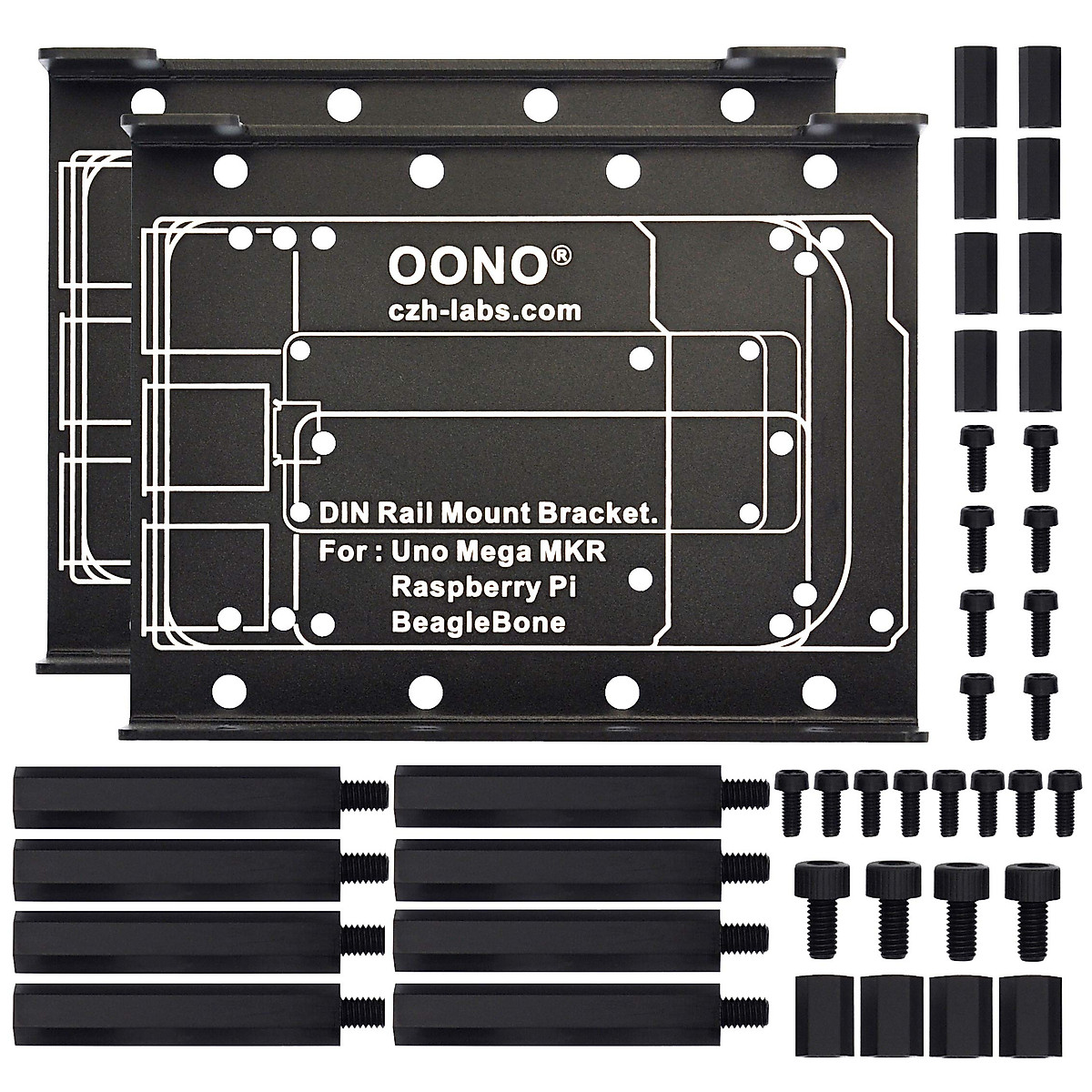 Semi-Enclosed Enclosure Kit for Raspberry Pi BeagleBone Arduino UNO Mega