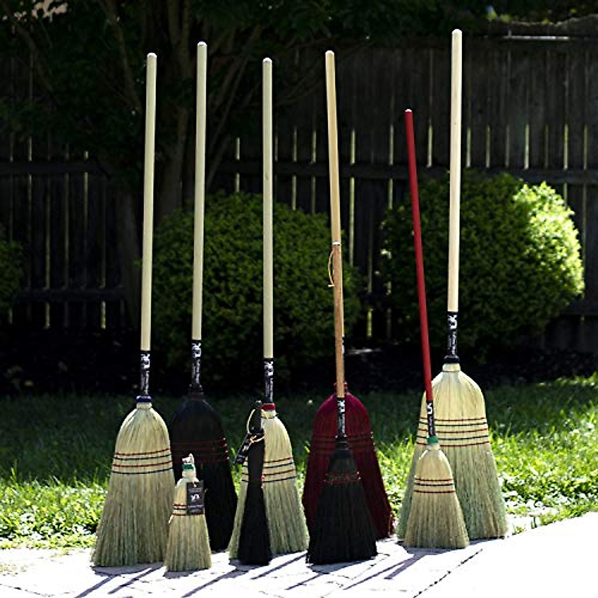 Authentic Hand Made All Broomcorn Broom (12-Inch/Whisk)