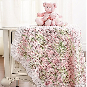 Bernat Baby Sport Big Ball Ombre Yarn - (3) Light Gauge 100% Acrylic - 9.8oz - Blossom - Machine Wash & Dry