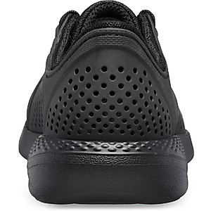 Crocs Men's LiteRide 360 Pacer Sneakers, Black/Black, 8 Men