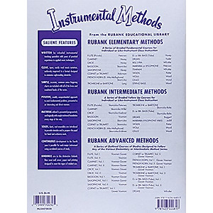 Rubank Elementary Method - Saxophone (Rubank Educational Library)