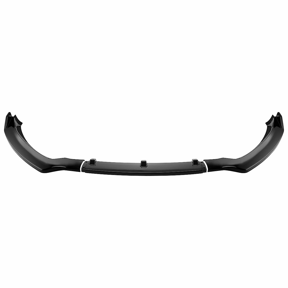 MotorFansClub 3pcs Front Bumper Lip Splitter Fit for Ford Fusion Mondeo 2013 2014 2015 2016 Trim Protection Splitter Spoiler, Black