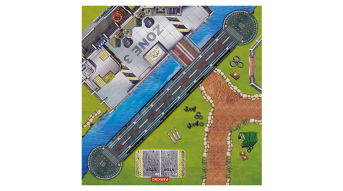 47 Pieces Military Base Playset with Vehicles & Accessories