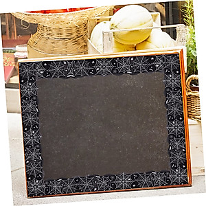 1 Roll Border Stickers Classroom Scene Sticker Halloween Themed Border Sticker Office Blackboard Stickers Bulletin Border Sticker DIY Border Trim School Self-adhesive Sticker