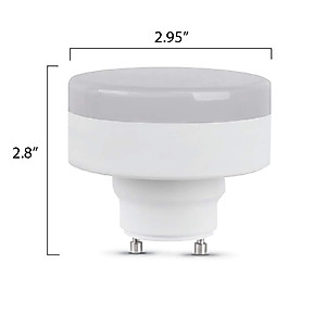Feit Electric PU60/830/LED/GU24 60W EQ DM Squat LED Light Bulb