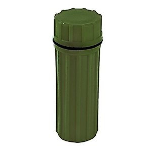 SE 3-IN-1 Green Waterproof Match Storage Box - CCH6-1GN