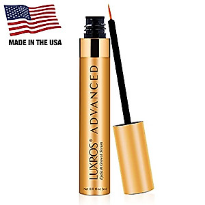 Eyelash Growth Serum, Plant-Based Lash Serum for Eyelash Growth and Thickness Promotes Thick, Strong Lashes in 3-4 Weeks without Parabens or PG (5 ML)