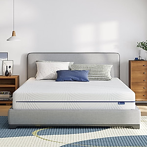 Avenco 12 Inch California King Mattress, Gel Memory Foam Cal King Mattress, Mattress in a Box for Fresh Sleep and Pressure Relief, Medium Firm Mattress with Motion Isolation, CertiPUR-US Certified