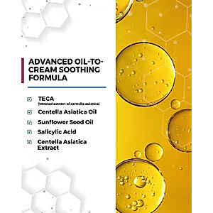 CENTELLIAN 24 Deep Cleansing Oil with Centella Asiatica, TECA, and Salicylic Acid - Korean Skin Care Hypoallergenic Face Wash, Gentle Eye Makeup Remover & Blackhead Remover (6.76 fl oz)