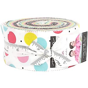 Me and My Sister Designs Sweet and Plenty Jelly Roll 40 2.5-inch Strips Moda Fabrics 22450JR