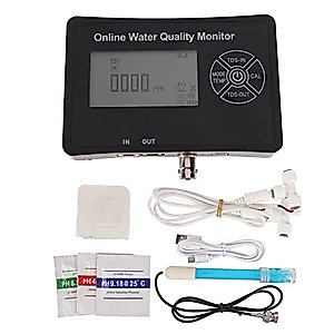 Temperature and Humidity Tester Accurate Wall Mounted Water Quality Monitor for Aquaculture