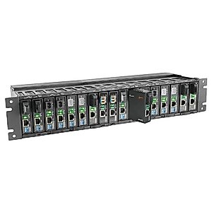 FMC-CH17-DD - 17 Slot Fiber Chassis with Dual redundant DC48 Power and Fans