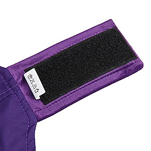 Dog Shirt Puppy Pet Small Dog Clothes Dogs Tuxedo Cute Elegant Dog Costumes Fashionable Retro Dog Formal Wedding Party Suit with Bow Tie for Small and Medium Dogs Cats Purple (XL)