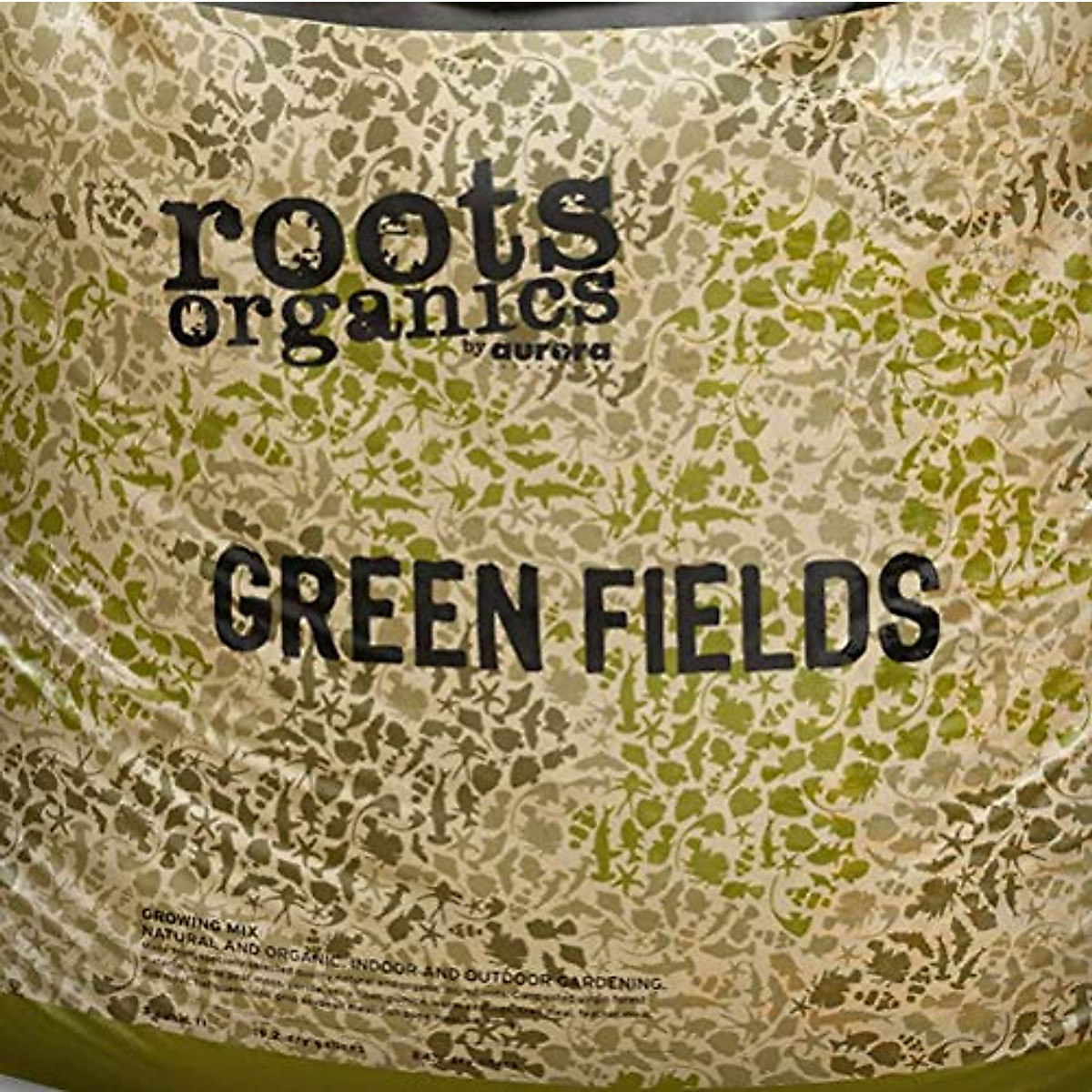 Roots Organics ROGF Green Fields Hydroponic Nutrient-Based Gardening Potting Soil for Plants, Flowers, and Outdoor Gardens, 1.5 Cu Ft (2 Pack)