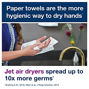 Tork Electronic Paper Towel Dispenser, Black, H80, Durable with One-at-a-Time Dispensing, 771828