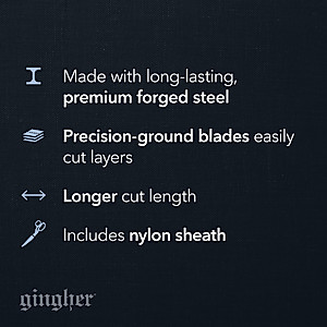 Gingher 8-Inch Knife Edge Dressmaker's Shears