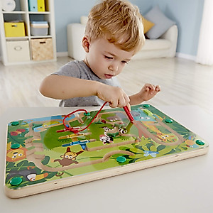 Hape Wooden Jungle Magnetic Maze