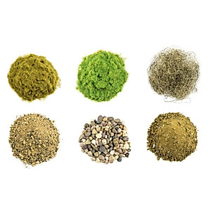 War World Gaming Desert Miniature Basing Kit – Wargame Themed Tabletop Layout Terrain Scenery Landscape Model Modelling Figure Diorama Display Material