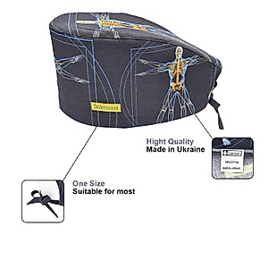 Surgical Scrub Hat - Classic Artwork Design for Artistic Surgeons