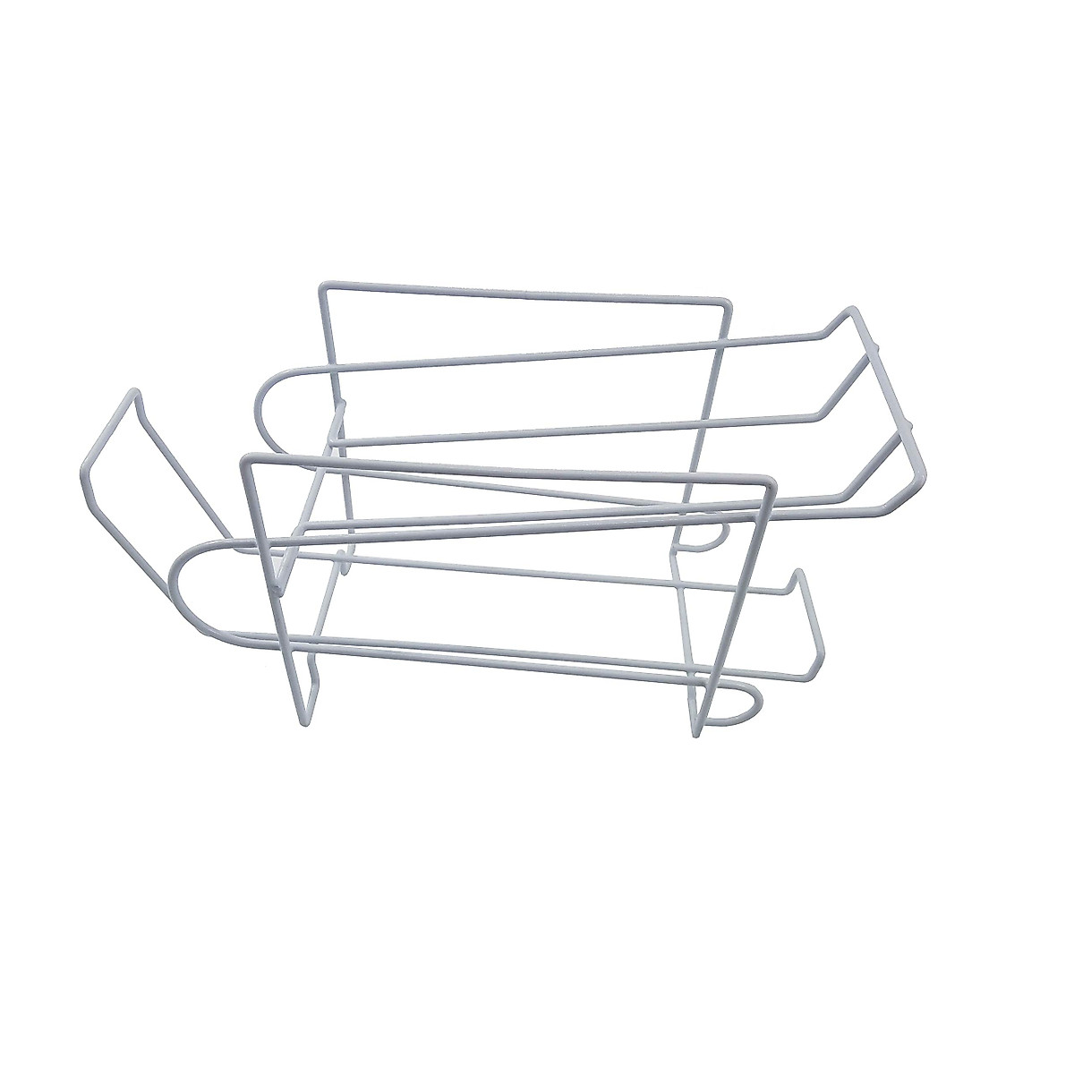 FixtureDisplays® Stylish Soda Can Beverage Dispenser Rack, Dispenses 10 Standard Size 12oz Soda Cans and Holds Canned Foods 16938-NF