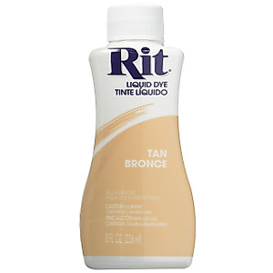Rit 88160 8 Oz Tan Liquid Dye