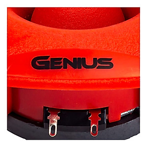 Genius Audio GPRO-T10 1.8", 65 Watts RMS - 350 Watts Max, Pro Audio Super Tweeter Speaker, Phenolic Diaphragm Car Audio Speaker, Ferrite Y30 Magnet, 4 Ohms (1 Speaker)
