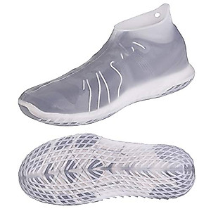 LEGELITE Reusable Silicone Waterproof Shoe Covers, No-Slip Silicone Rubber, Reusable Overshoes Protectors for Kids, Men and Women