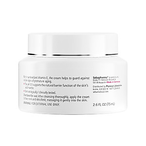 Sebamed Moisturizing Face Cream Dermatologist Recommended for Sensitive Skin with Vitamin E 2.6 Fluid Ounces (75 Milliliters) 2-Pack