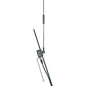 TRAM(R) 1192 Pre-Tuned 150-154 VHF / 450-470 MHz UHF Dual-Band Land Mobile Glass Mount Antenna, No Size, Black