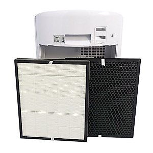 OdorStop HEPA Air Purifier with H13 HEPA Filter, Active Carbon, Multi-Speed, Sleep Mode and Timer (OSAP3600, Bright White)