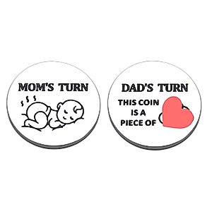 First Mothers Day Gifts for New Mom Dad, New Mom Gifts, New Dad Gifts for Men, Fathers Day from Wife New Parents Gifts Fathers Mothers Day Gifts Christmas Gifts Stocking Stuffers for Mom Dad