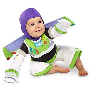 Disney Pixar Buzz Lightyear Costume for Baby – Toy Story - Size 12-18 MO Multicolored