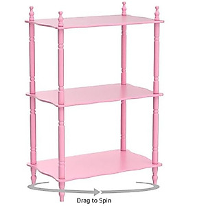 Frenchi Furniture Shelf, Pink